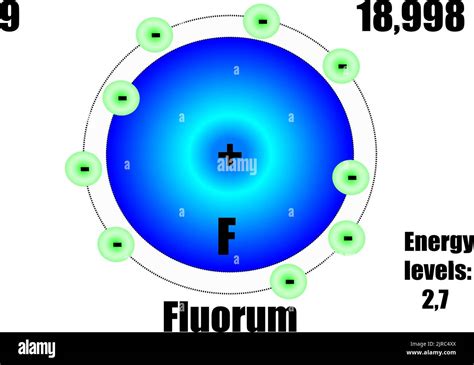 Fluorine Atomic Structure Diagram Scientific Explorer Atoms