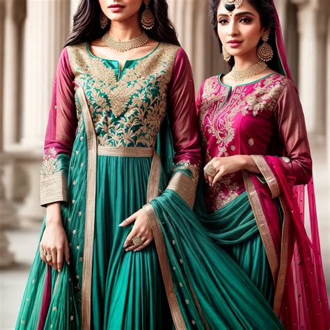 Salwar Kameez Na Moda Contemporânea Mesclando Tradição E Modernidade
