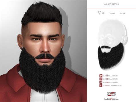 The Sims Resource Patreon And Boosty Hudson Beard Style Sims Hair