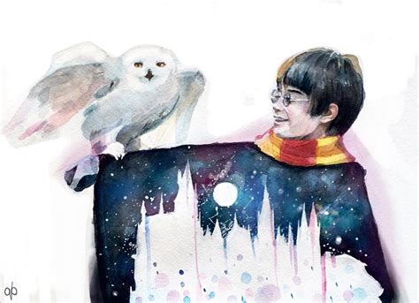 Harry Potter Fan Art In 12 Magical Styles Harry Potter Watercolor