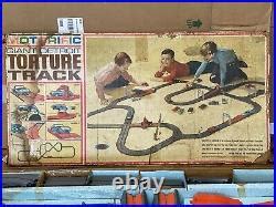 Car Track Set Vintage Ideal 1965 Motorific Giant Detroit Torture