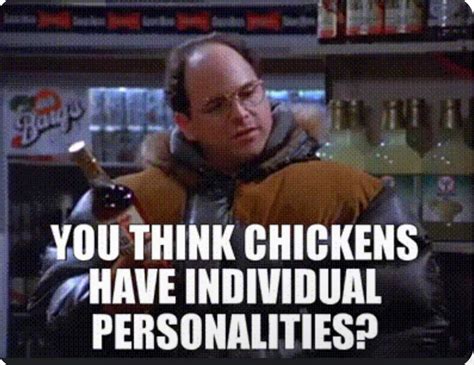 George Constanza Asking The Hard Questions Rvegancirclejerk
