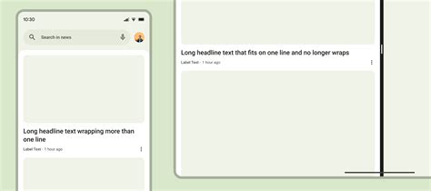 canonical layouts material design 3