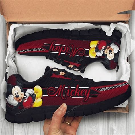 Funny Mickey Mouse Minne Sneaker Shoes For Running Potatoke