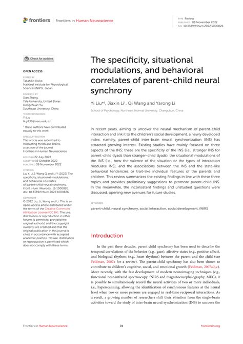 Pdf The Specificity Situational Modulations And Behavioral