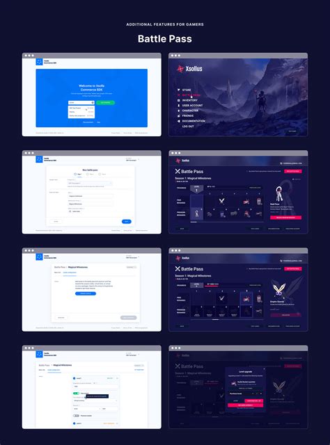 Xsolla SDK Redesign Images Behance