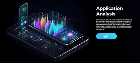 Premium Ai Image Isometric Mobile Phone With A Business Graph And Data Analytics Software
