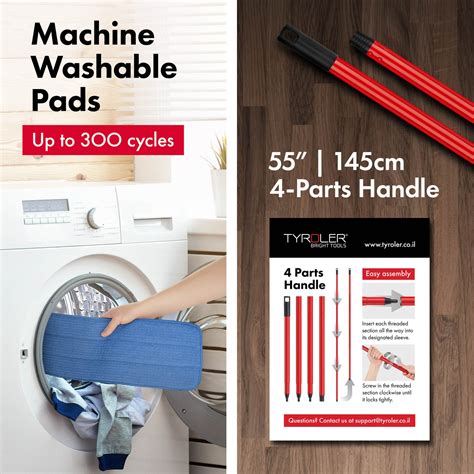 Microfibre Silicone Mop