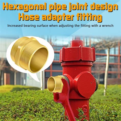 Fire Hydrant Hose Adapter 1 12 Npt X 1 12 Nst Sri Lanka Ubuy