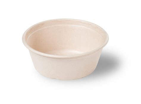 Round Bepulp 1400ml Bagasse Container Bowl Sybron