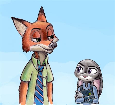 Zootopia Judy Hopps And Nick Wilde By Don234a Rzootopia