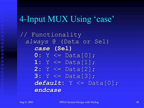 Ppt Fpga System Design With Verilog Powerpoint Presentation Free Download Id6880980