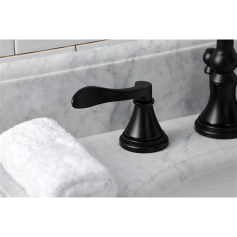 Nufrench Ks2980dfl Two Handle 3 Hole Deck Mount Widespread Bathroom