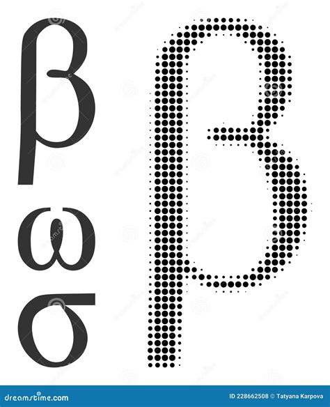 Beta Greek Symbol Small Letter Lowercase Font Icon Black Color Vector