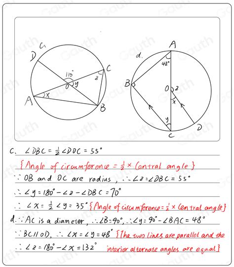 Solved 1 Calculate The Size Of The Lettered Angles In Each Diagram Show Your Working And Give