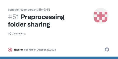 Preprocessing Folder Sharing Issue Benedekrozemberczki Simgnn Github