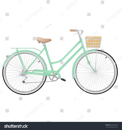 Bicycle Gradient Mesh Vector Illustration Stock Vector Royalty Free