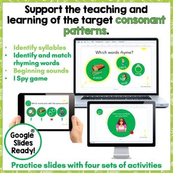 Phonics And Structured Literacy Teaching Slides Consonant Patterns