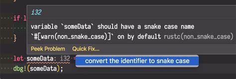 Fixing Variable Name Does Not Rename All Usages · Issue 3633 · Rust