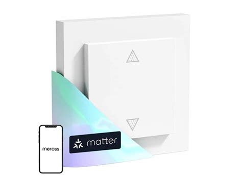 Meross Mrs105ma Eu Wifi Smart Roller Shutter Switch Matter Mrs105ma