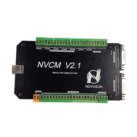 Nvcm V21 3456แกน Cnc Controller Mach3 Breakout Usb Interface Board