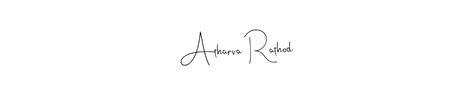 71 Atharva Rathod Name Signature Style Ideas Outstanding Esignature