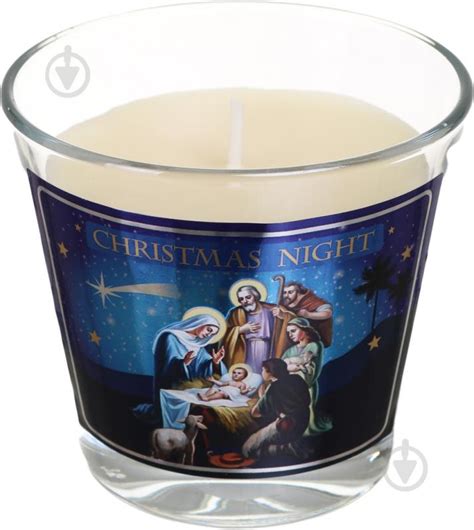 ᐉ Свічка ароматична Pako If в склі Tindra Різдвяна ніч • Краща ціна в Києві Україні • Купити в