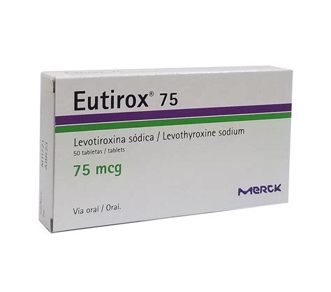 Eutirox 75mcg Tabletas Farmaciard