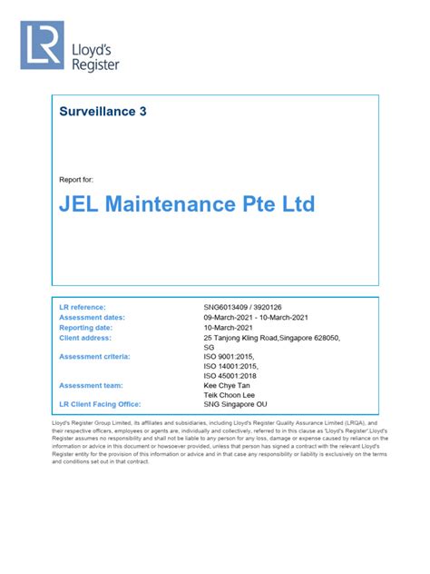 Lrqa Audit Report Pdf