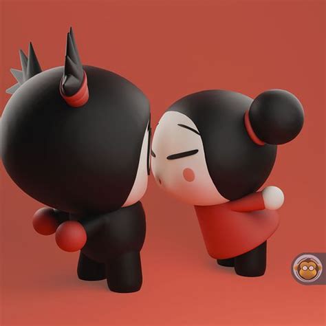 ️‍🔥 Pucca Y Garu Listo Para Imprimir・archivo Stl Para Impresión 3d・cults
