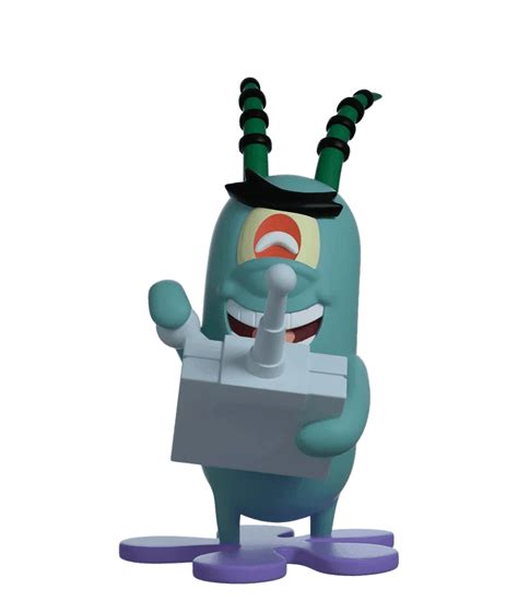 Youtooz Spongebob Squarepants Plankton Vinyl Figure 14 The Card