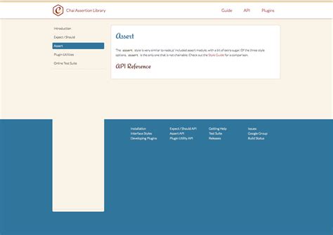 api reference broken no content · issue 1147 · chaijs chai · github