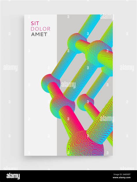 Molecular Lattice Or Nanotechnological Structure Futuristic Technology Style Low Poly Element