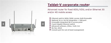 Parilla Español Enajenar Router Teldat V Humedal Unir Suspicaz