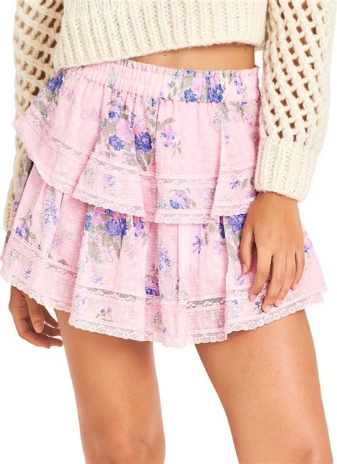Loveshackfancy Ruffle Mini Skirt Shopstyle
