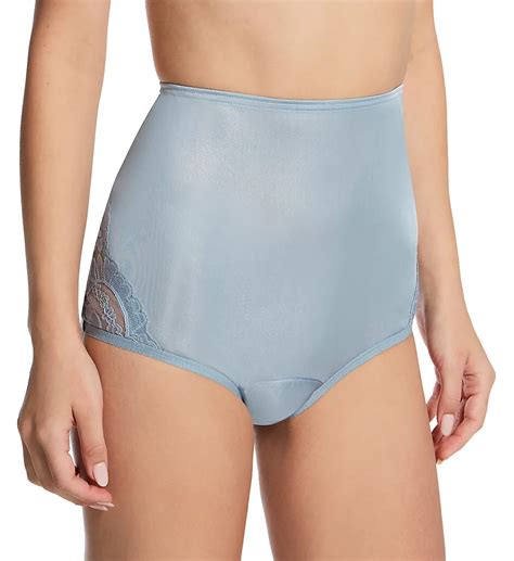 3 Vanity Fair Perfectly Yours Lace Nouveau Brief Panties Fawn 13001