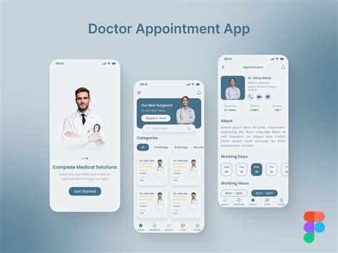 Doctor Appointment App Ui Design Uiux On Behance