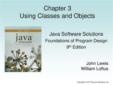 Chapter 3 Using Classes And Objects Ppt Download