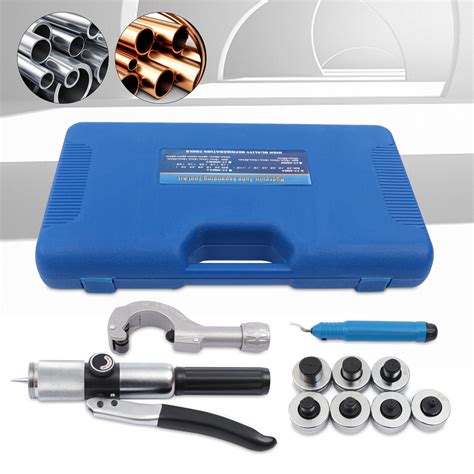 Hydraulic Tube Expander Kit 7 Expander Heads 3 8 1 1 8 Manual