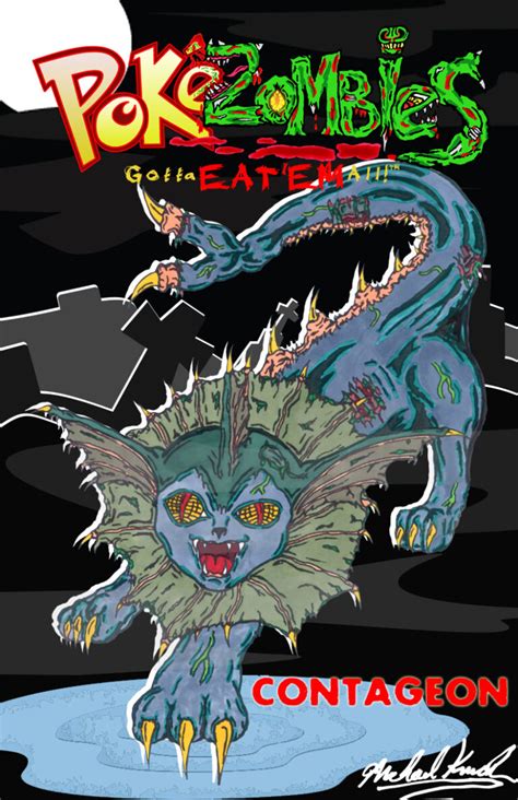 Contageon 11 X 17in Print Pokezombies