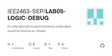 Github Iee2463 Seplab05 Logic Debug En Este Laboratorio
