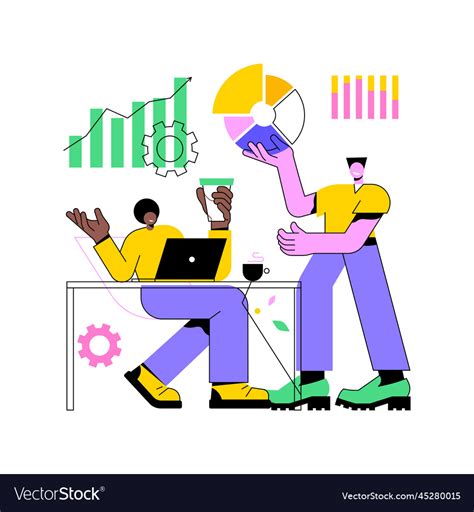 Business Analysis Abstract Concept Royalty Free Vector Image