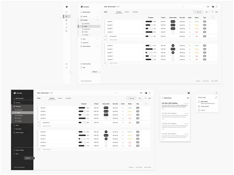 Lean Project Management System Ui By Matthew Alexander Craig On Dribbble