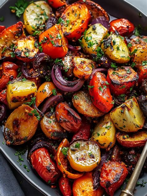 Harissa Roasted Vegetables A Spicy Twist On Your Sides