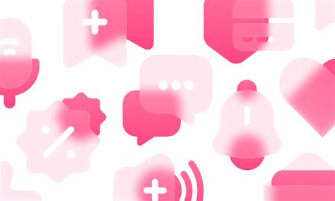 Glassmorphism Style Icons Figma