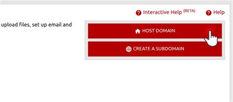 an option to edit the php version per host enabled in the control panel