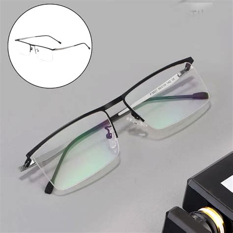 Stylish Titanium Rimless Mens Glasses Frames Sunglassbd
