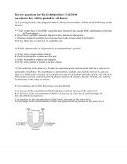 Biology Review Questions Prelim 1 Fall 2018 Course Hero