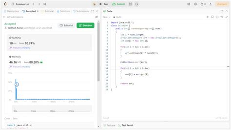 Santhosh Kumar S On Linkedin Java Leetcode Coding Problemsolving Datastructures Algorithms