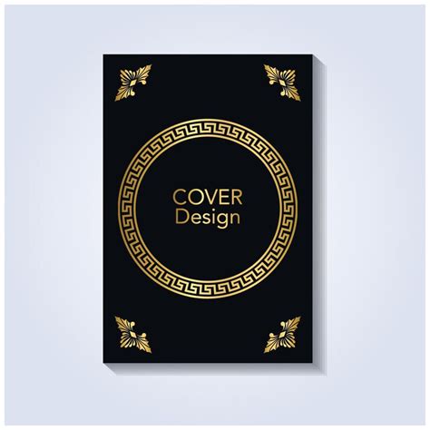 Premium Vector Vector Classical Book Cover Decorative Vintage Frame